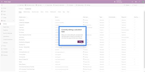 PowerApps Entities How To Add Different Types Of Fields Master Data