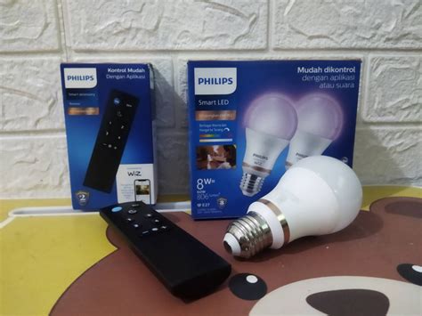 Philips Smart Led Connected By Wiz Lampu Pintar Untuk Mengatur