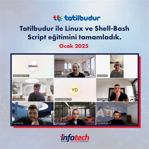 Ile Ocak Ayında Linux Ve Shell Bash Script Eğitimini