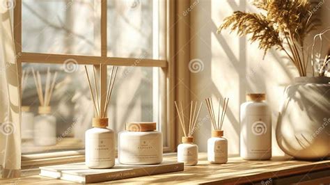 Aesthetic Collection Of Incense Sticks And Diffusers For Branding