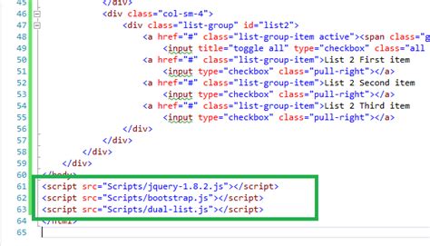 The ASP NET MVC Club Step By Step How To Use The Dual List Twitter