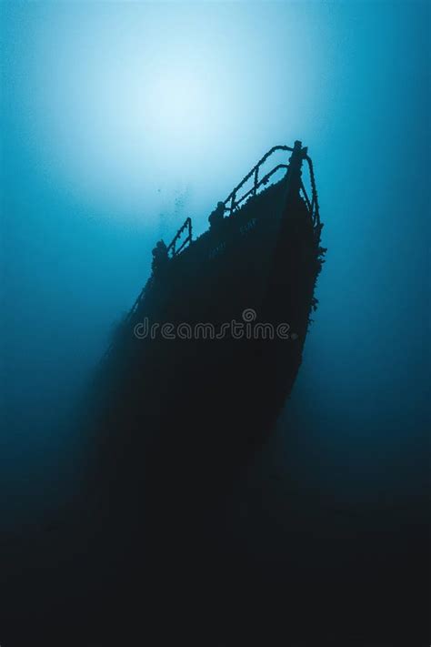 A Submarine Explorer Mapping Underwater Kingdoms Stock Illustration