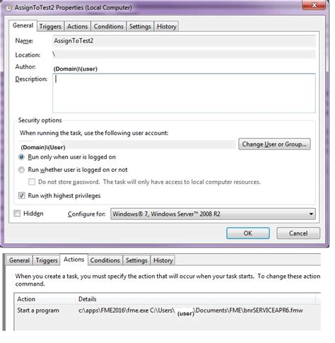 Arcgis Desktop Fme In Task Scheduler Fails To Get Esri License Geographic Information