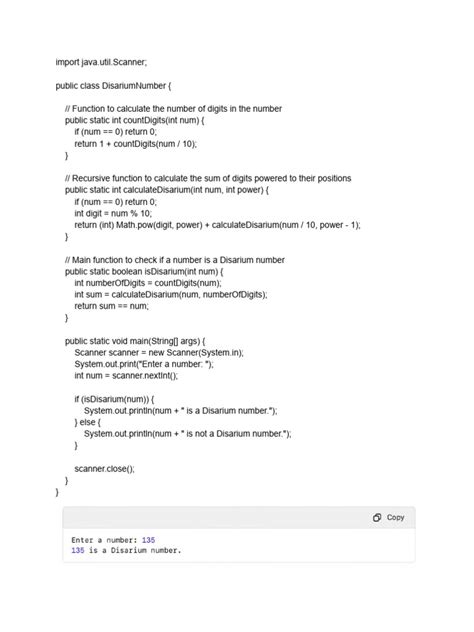 Disarium Number 3 Pdf