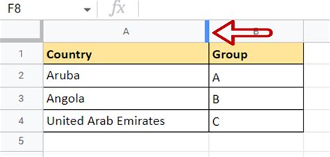 How To Edit The Cell Size In Google Sheets SpreadCheaters