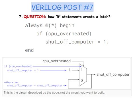 Verilog Fpga Hardwaredesign Systemverilog Vlsi Chipdesign