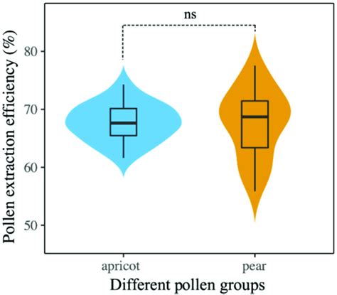Pollen Extraction Efficiency For Apricot Pollen And Pear Pollen In The Download Scientific