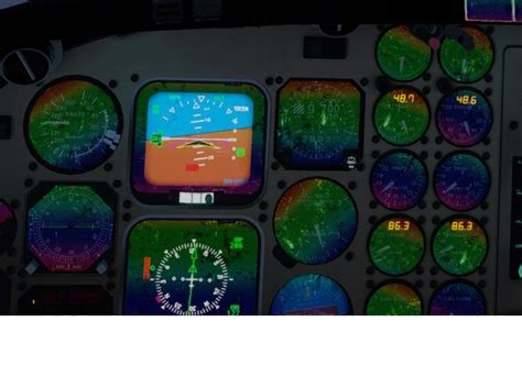 Green and Pink Dials? - King Air 350 XP12 - X-Plane.Org Forum