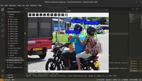 Creating A Bike Helmet Detection Project In Python Using Yolo