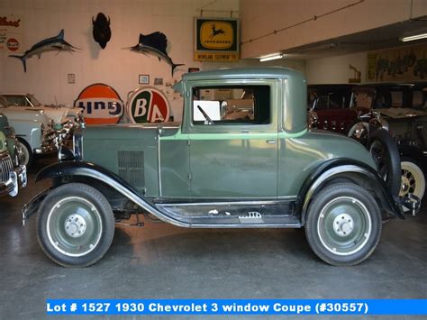 1930 Chevrolet 3 Window Coupe 30557 Bodnarus Auctioneering