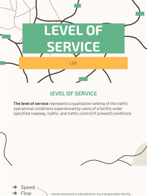 level of service and queuing analysis pdf transport transport