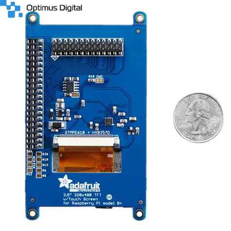 TFT X Adafruit Display With Touchscreen For Raspberry Pi