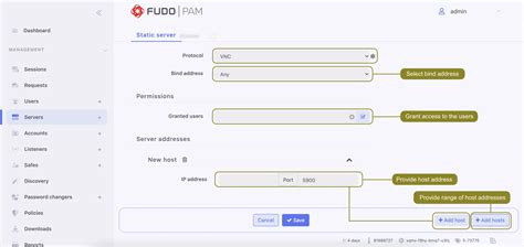 Creating A Vnc Server — Fudo Pam 52 System Documentation