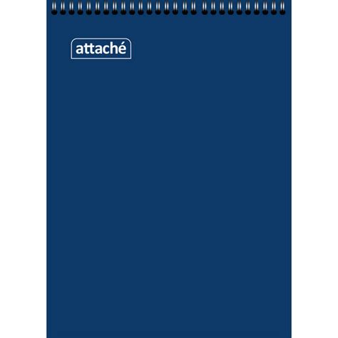 Блокнот на спирали А4 60л. ATTACHE, синий, блок 60г, - купить с ...