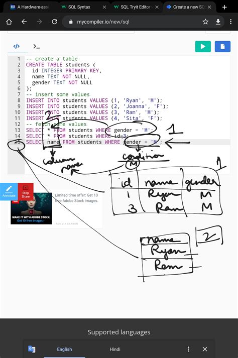 select query where clause computer notes teachmint