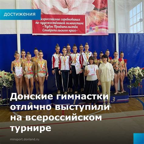 В Кисловодске завершился традиционный всероссийский турнир по художественной гимнастике «Кубок