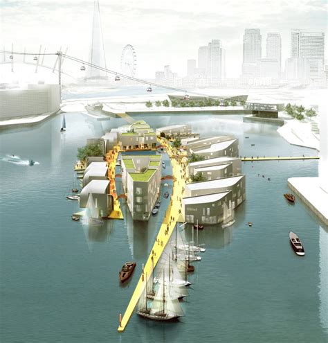 Baca Architects Proposes Floating Homes To Combat Overcrowding In Cities