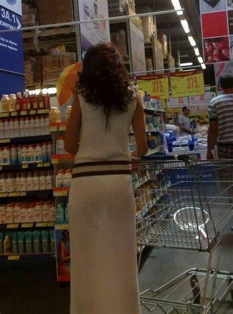 Thong Visible Thru See Thru Dress Amnesia4