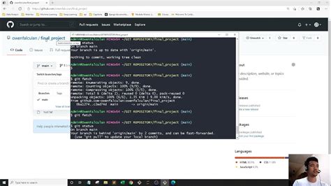 Git 4 Clone Push Pull Fetch Youtube