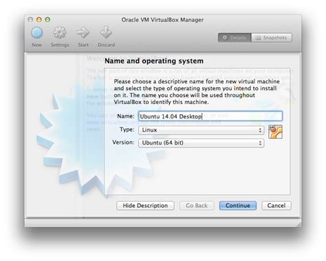 Ubuntu Guest On Mac OSX Host Using VirtualBox I