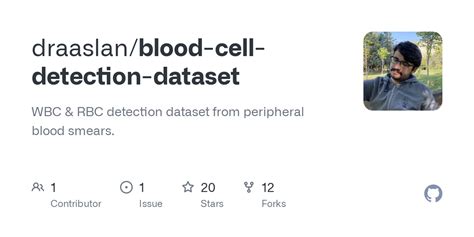GitHub Draaslan Blood Cell Detection Dataset WBC RBC Detection Dataset From Peripheral