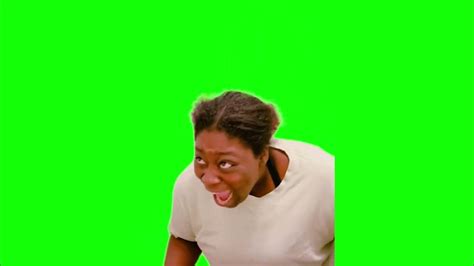 Green Screen Screaming Woman Meme Youtube