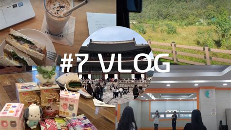 대학생들 Vlog 최애를 찾아서 본가 가는날 서울 여행 4시간 춤추기 시험 공부 Youtube