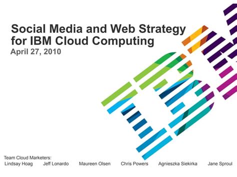 Ibm Presentation Pptx Social Networking Internet