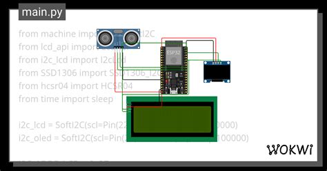 Oled And Lcdi2c Wokwi Esp32 Stm32 Arduino Simulator