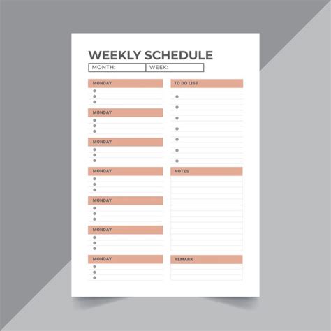 Premium Vector New Planner Design Template Layout