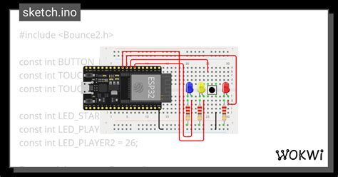 Pratica 2 Wokwi Esp32 Stm32 Arduino Simulator