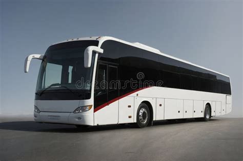 Low Angle Front View Of The Bus Showing The Bumper Headlight And