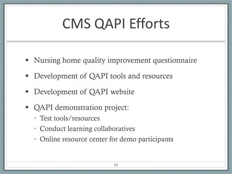 Ppt Qapi What Nursing Home Medical Directors Should Know Powerpoint