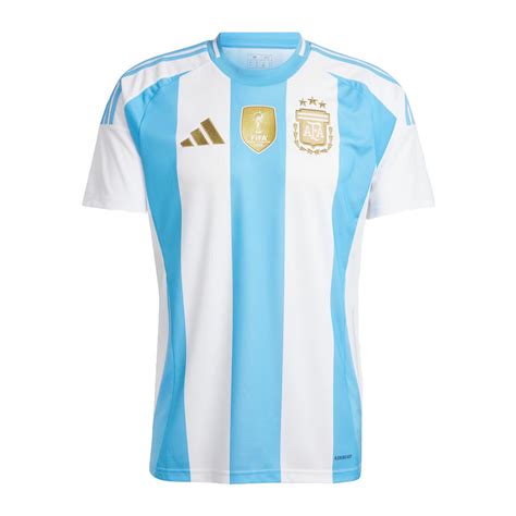 Adidas Argentina Camiseta Titular Temporada 24 Parche Campeón Del