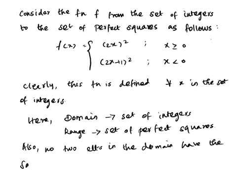 Solved Construct A One To One Function From The Set Of Integer Numbers