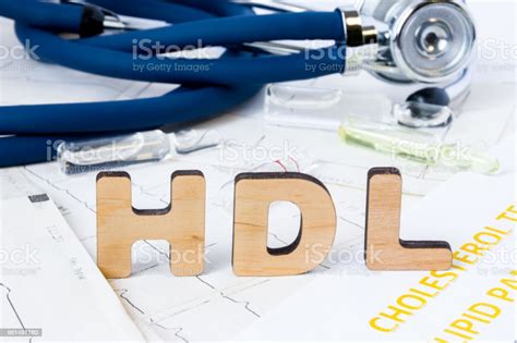 Hdl Medical Or Clinical Laboratory Tests Acronym Or Abbreviation Of High Density Lipoprotein