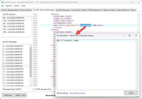 Enhancing Usability Of Syncml Viewer Modern It Cloud Workplace