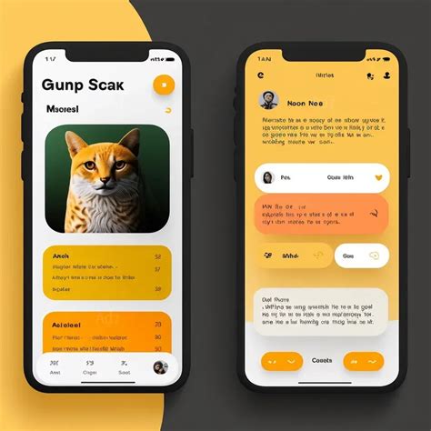 Mobile App Ux Ui Design Ideas Midjourney Prompt Promptbase