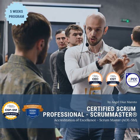 Certified Scrum Professional Scrummaster® Csp Sm® English