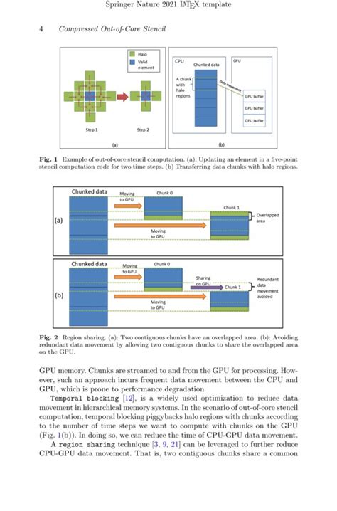 compression based optimizations for out of core gpu stencil computation