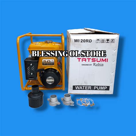Jual Gasoline Waterpump Alkon Robin Pompa Air Irigasi Tatsumi By Robin Shopee Indonesia