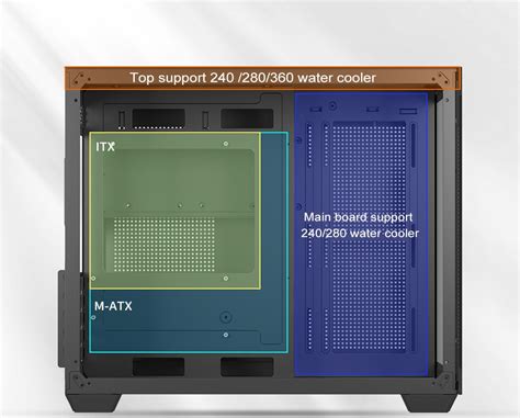 Segotep Lumi II M ATX Gaming Casing With 3 ARGB Fan Black White Shopee Malaysia