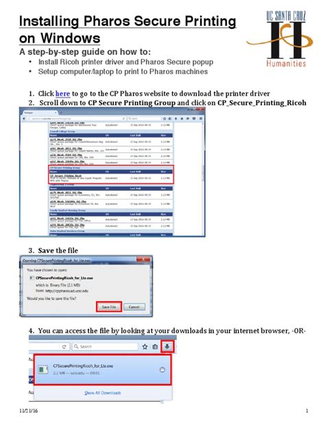 Pharos Secure Printing Installation Guide Pdf Icon Computing