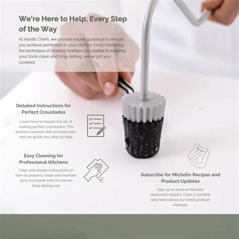 Small Flat Top Croustade Iron Make Your Own Gourmet Snacks