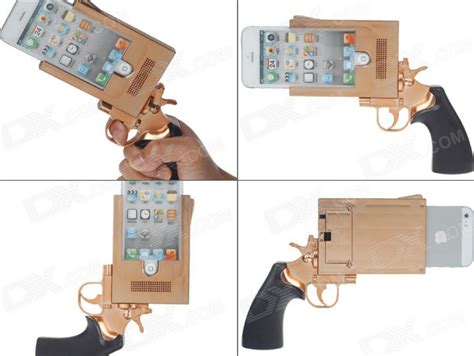 Pistol Shaped Iphone Case Means Trouble