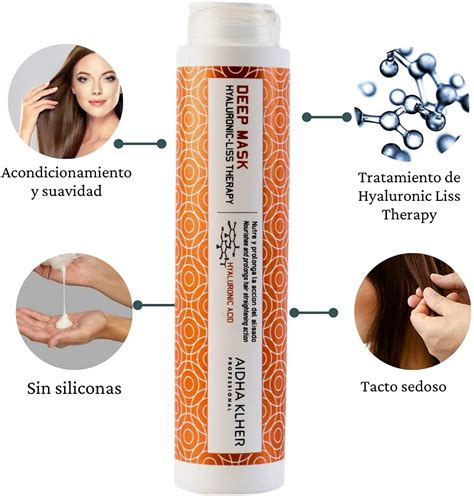 Kit Alisado Aidha Klher LISS ACID ACTIVE 300ml
