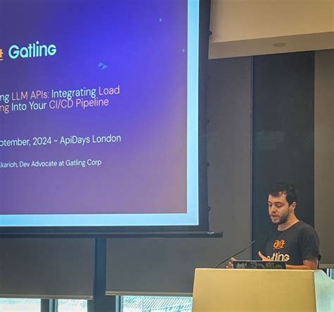 Gatling On Linkedin Today Our Developer Advocate Samir Akarioh Gave A Talk About How To