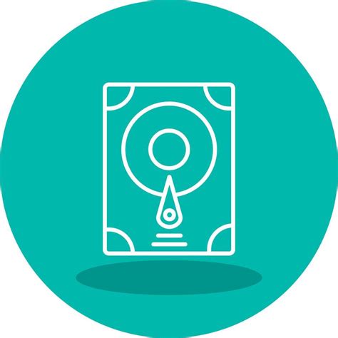 Hard Disk Vector Icon 38585647 Vector Art At Vecteezy