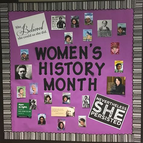 Pin By Angela Gonzalez On Bulletin Boards Women History Month