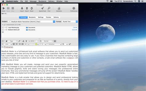 Bulk Email Software For MacOS And MS Windows